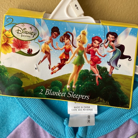 Disney | One Pieces | Nwt Disney Girls 2 Blanket Sleepers | Poshmark